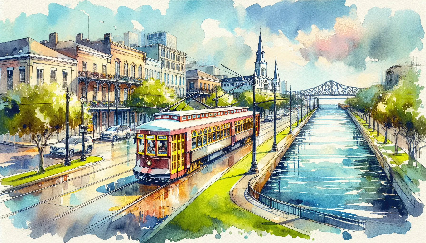 Planning Your Route on the Riverfront Streetcar Line » Inside NOLA