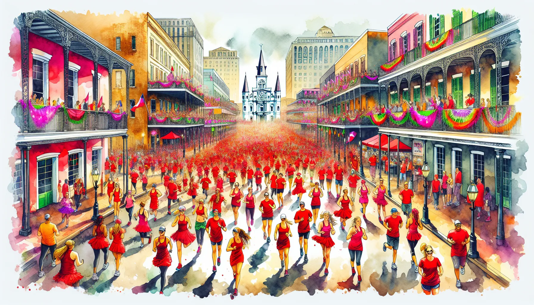 Red Dress Run: A Colorful Tradition in New Orleans Culture » Inside NOLA
